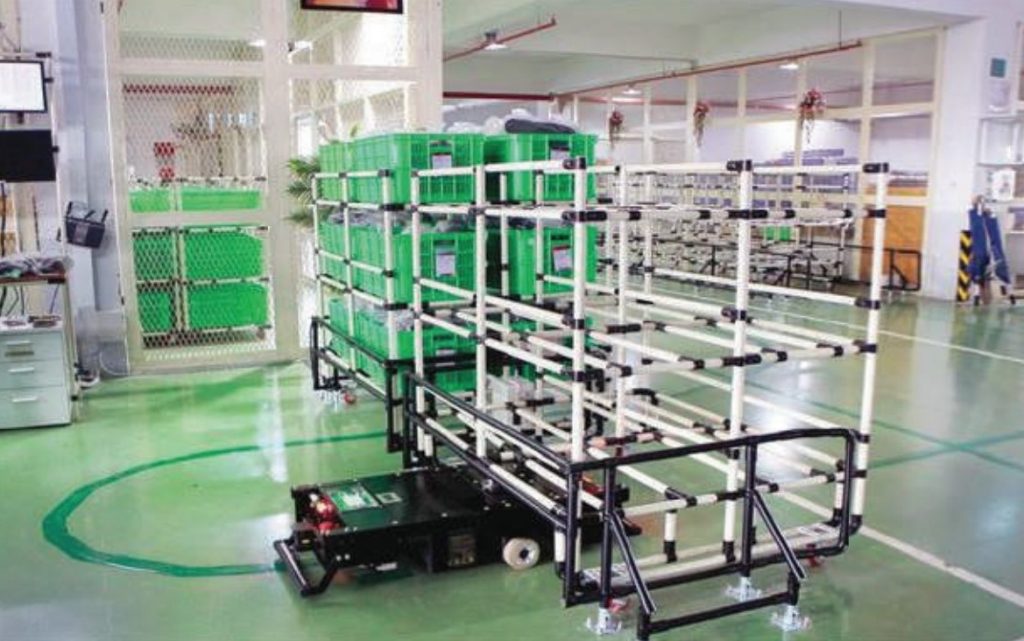 Lợi ích của việc kết hợp cánh tay robot lên xe tự hành agv - IDEA Techmart